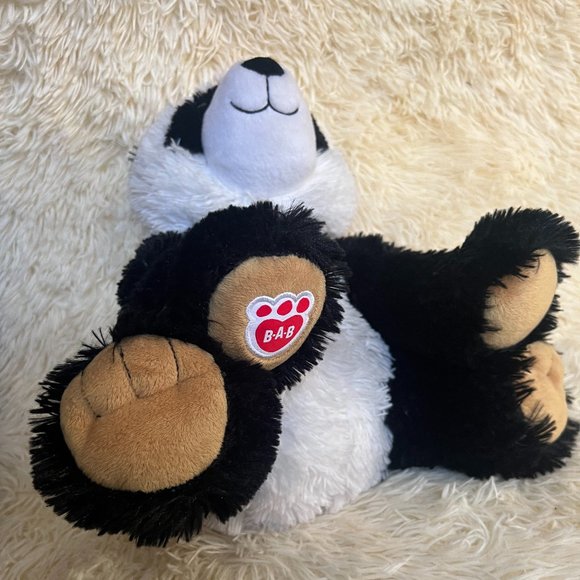 Build-A-Bear | Toys | Build A Bear Bab Fuzzy Panda Bear Black White ...